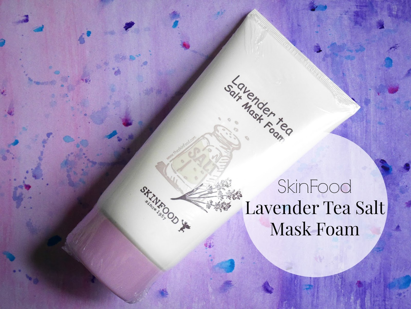 SkinFood Lavender Tea Sea Salt Mask Foam Review | THE KELSTHETIC REALM
