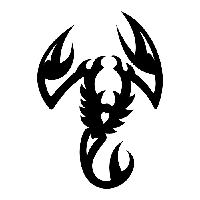 TATTOOS: Scorpion Tattoo Stencils