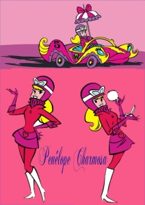 desenhozo: OS APUROS DE PENÉLOPE CHARMOSA- ( THE PERILS OF PENELOPE PITSTOP )- ( EUA )