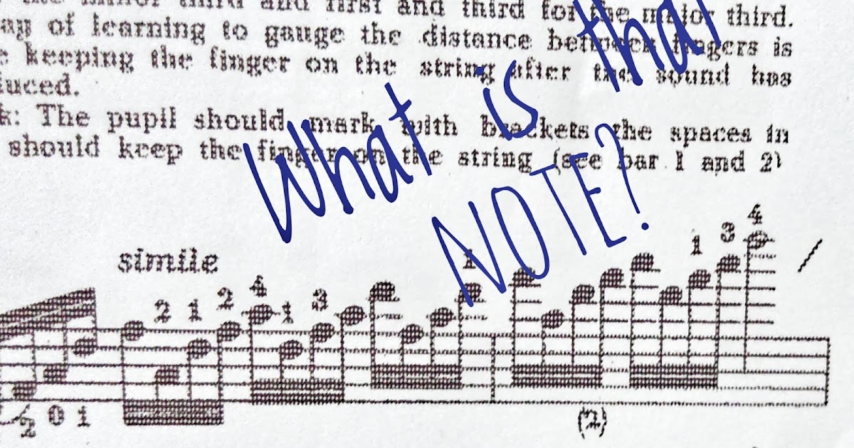 What is that note?