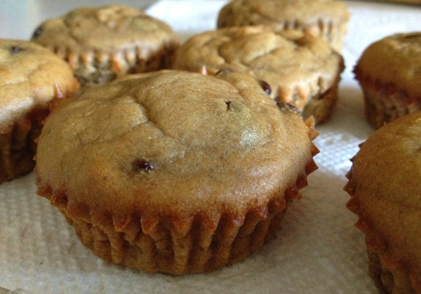 The Simple Life: Flourless Peanut Butter Banana Muffins