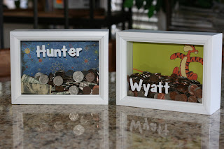 Wells Family: Shadow Box Banks