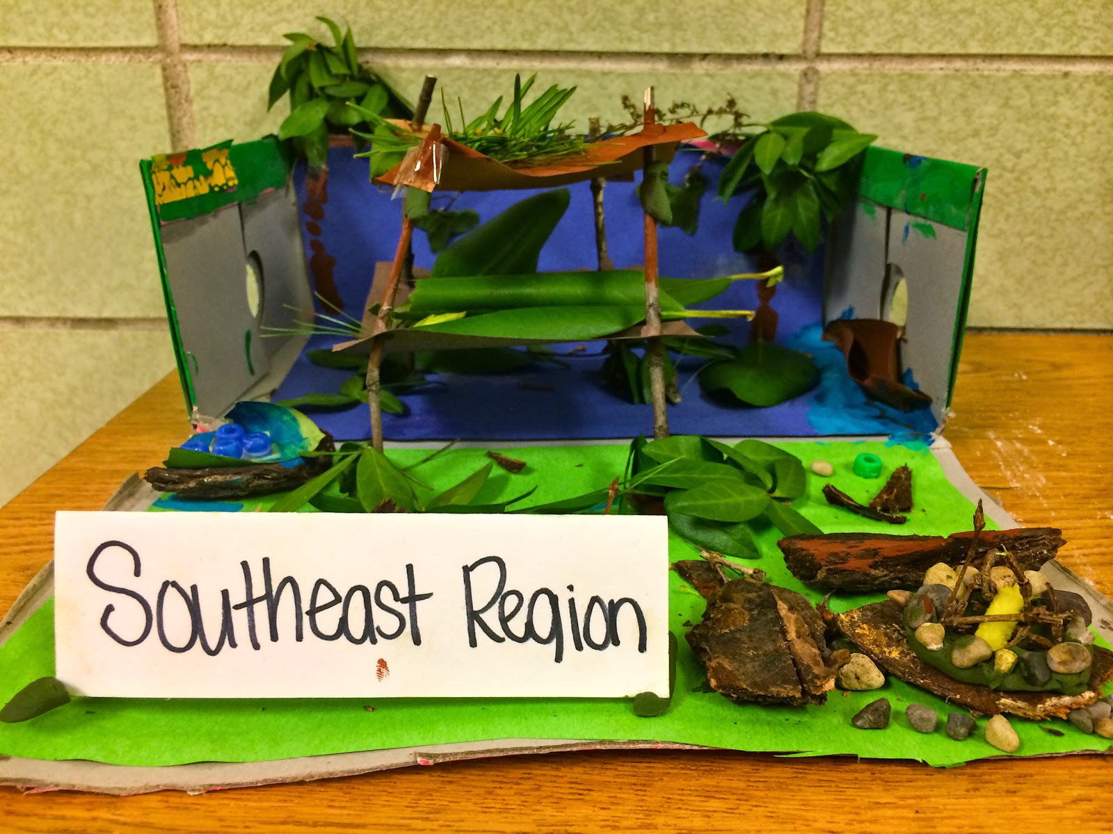 the ART of learning: Project: Annual Native American Dioramas