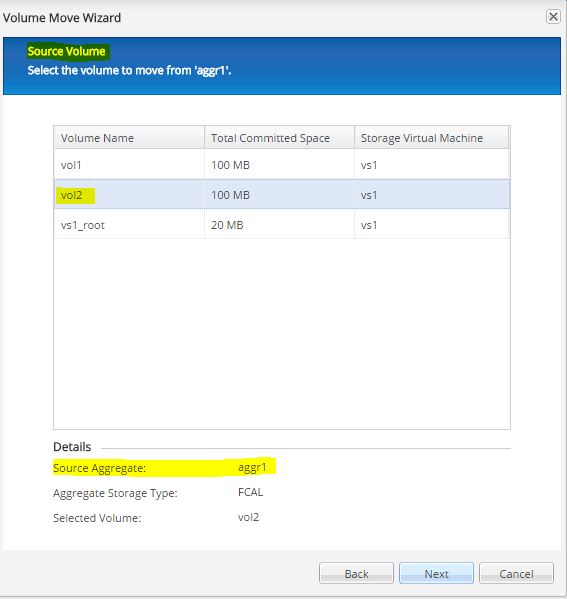 Remote Infrastructure Management: ONTAP 9 Volume Move Configuration