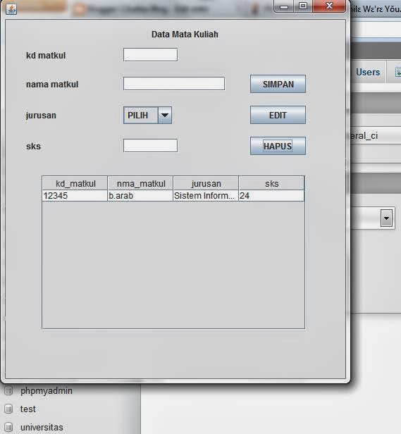 Cilukba Blog: Membuat Program Input Data Menggunakan Netbeans IDE