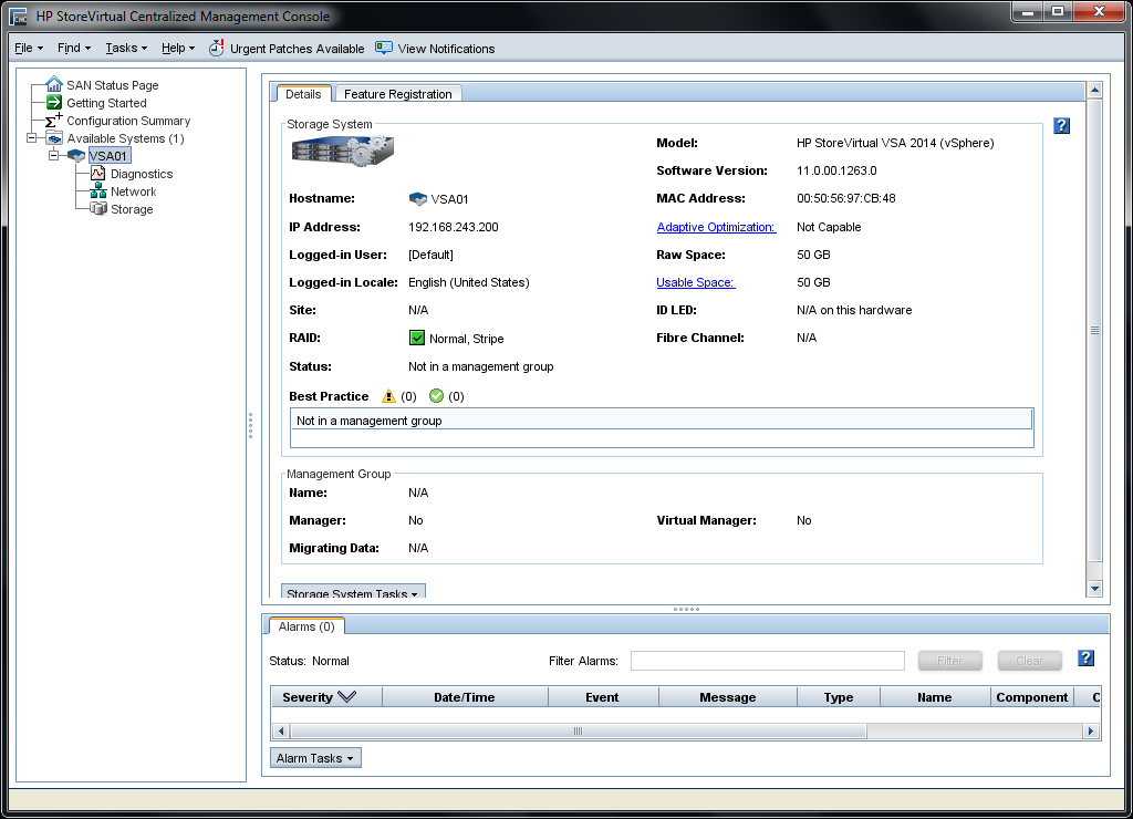 Hostile Coding Vmware Hp Storevirtual Vsa Part2 Initial Configuration