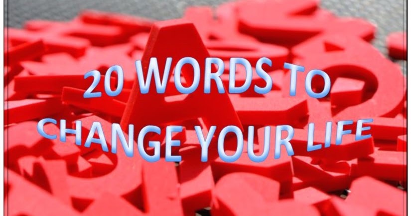 TRANSCEND IN LOVE: 20 Words to Change Your Life