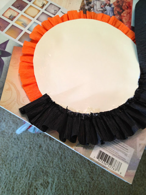Crafty in Crosby: Halloween Paper Wreath