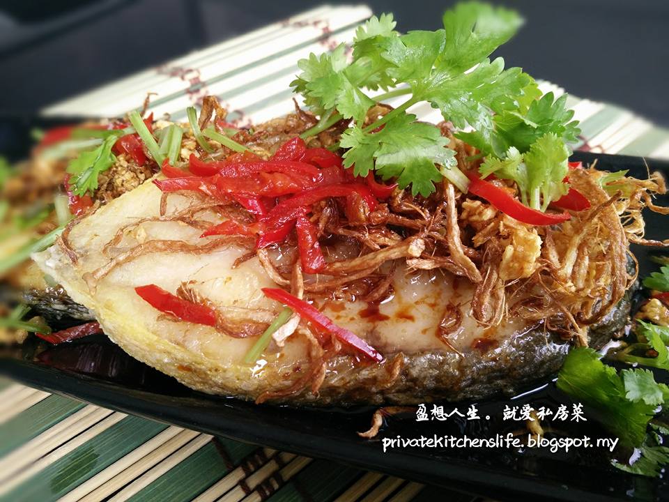 盈想人生。就爱私房菜: ♡姜葱酱爆马友鱼 Crispy Ginger Threadfin aka Ma Yau Fish with Soya ...