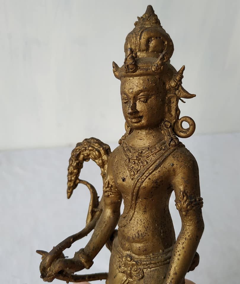 R O N G S O K A N: Patung Dewi Sri Kuningan 23 Cm - ( terjual )