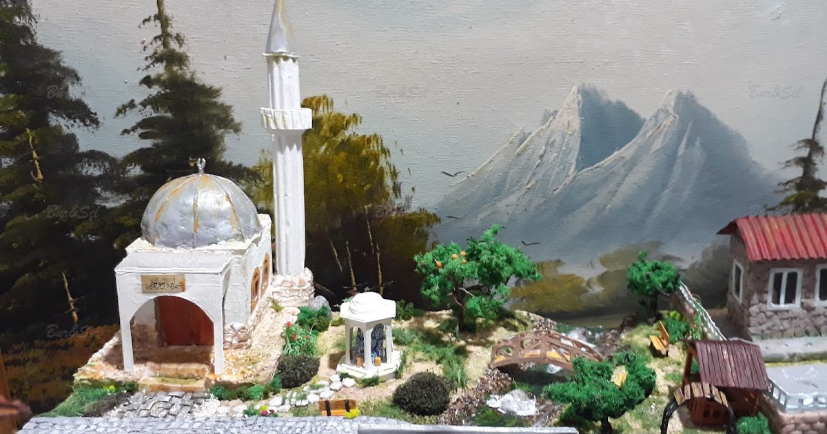 Mini Art Hobi: Kasaba Dioraması -7 Camii