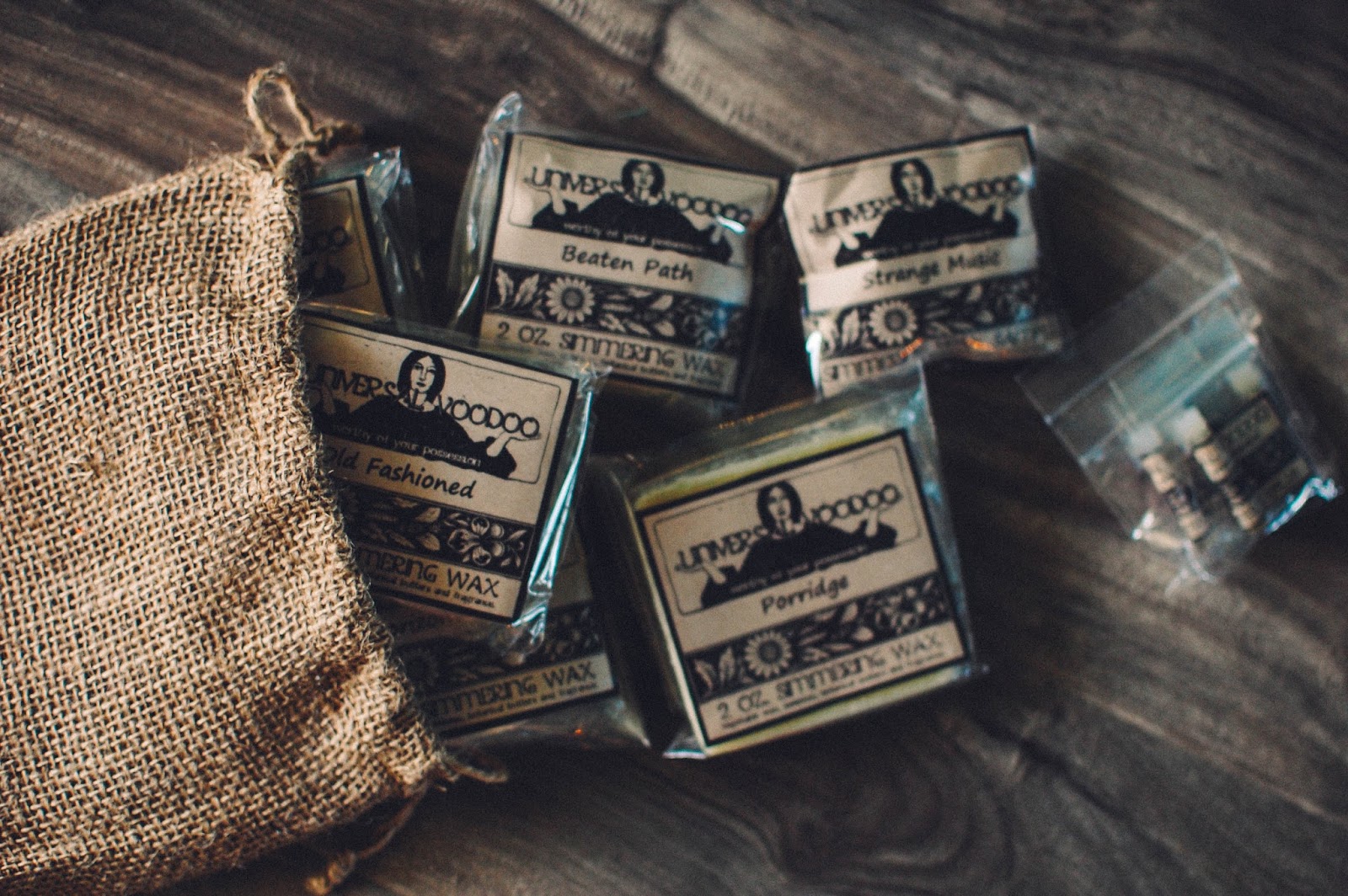 The Redolent Mermaid: Universal Voodoo: Wax Tarts