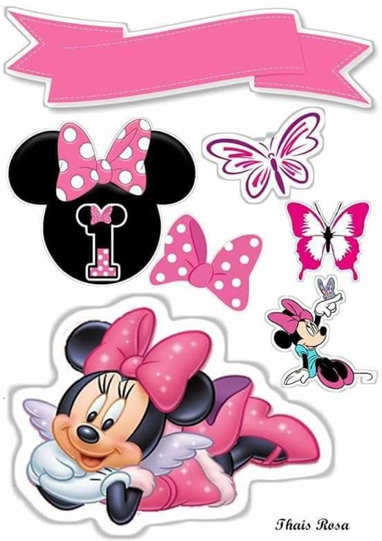Edible Paper in Creatividades: MINNIE MOUSE PINK