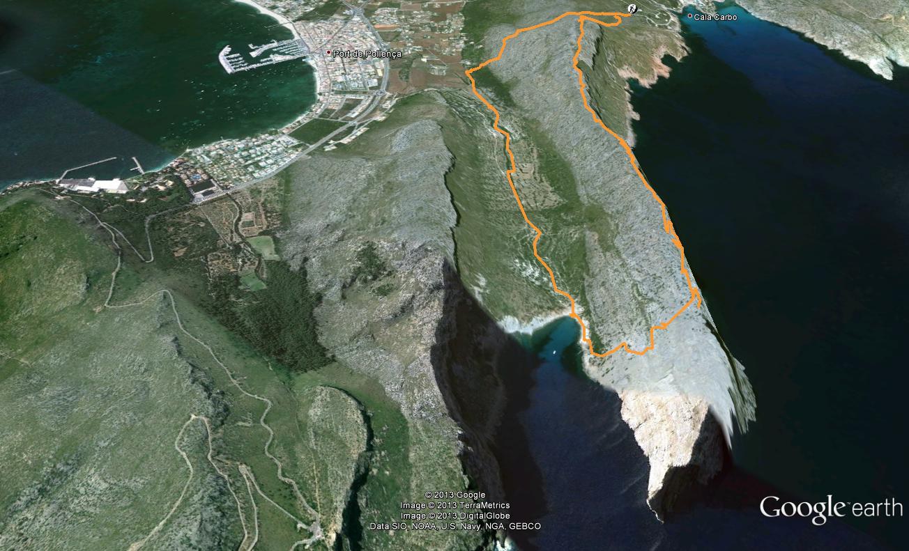 Montañas y valles: Serra del Cavall Bernat