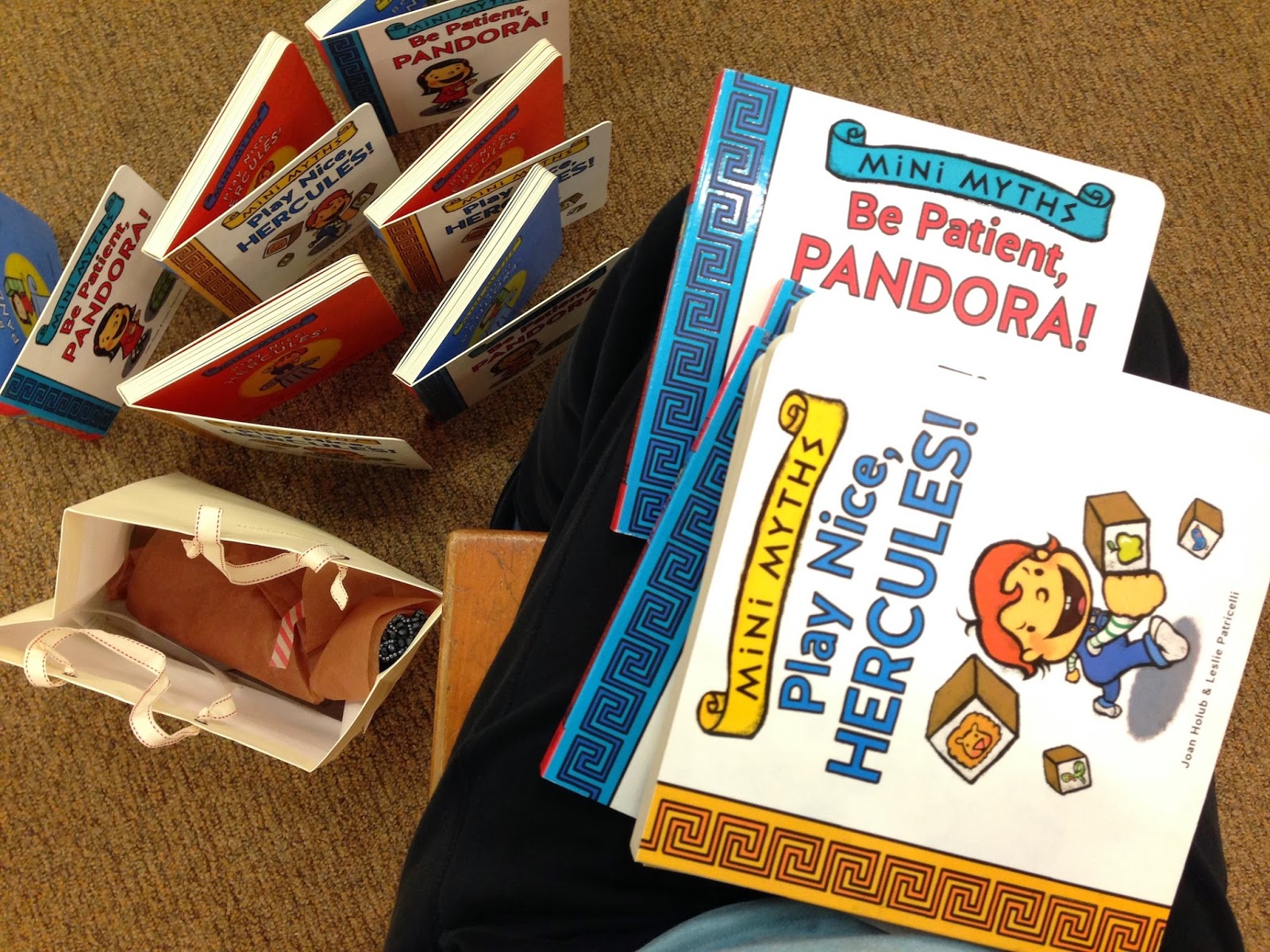 JOAN HOLUB: Mini Myths Barnes & Noble signing