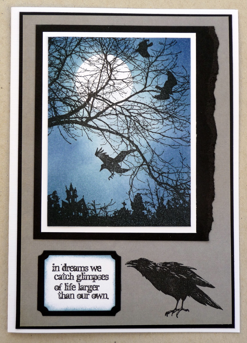 Recovering Stampaholic: The Stamp Man Challenge - Night Time