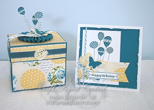 Birthday Explosion Box & Greeting Card [Create With Christy]