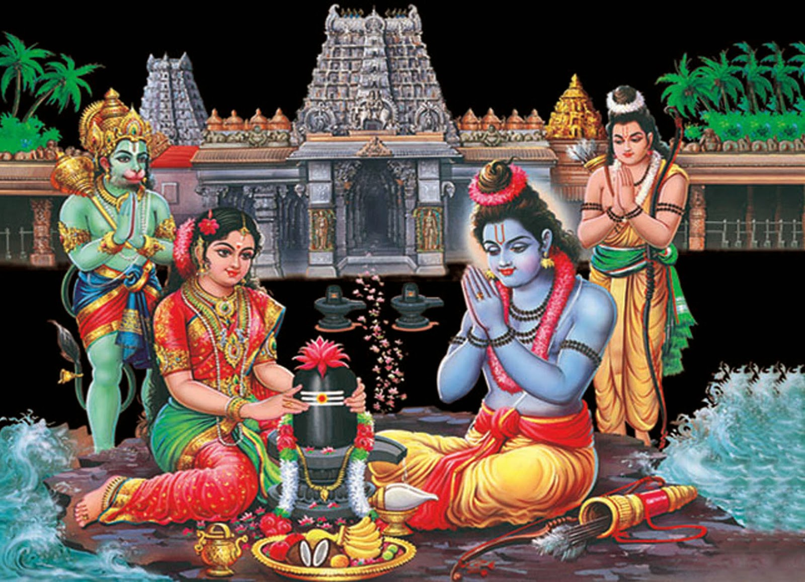 Gods-Leaders-Images-Drawings: Gods of India & Hindu Gods