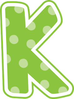 Abecedario de Colores con Lunares. Colored Alphabet with Polca Dots ...