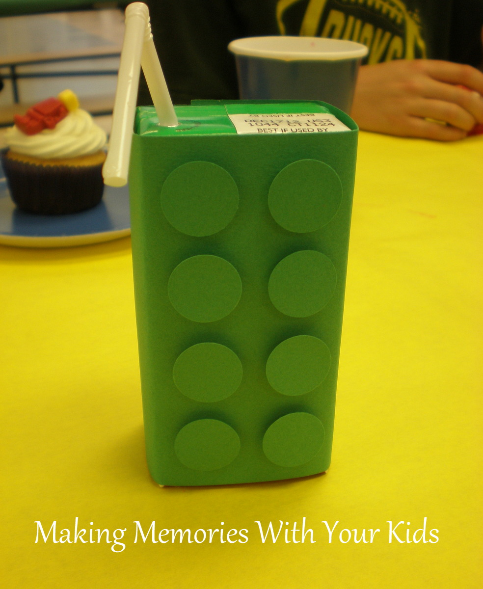Lego Juice Box Template