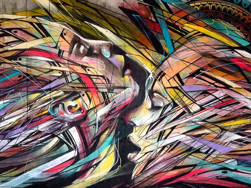 Hopare /Alexandre Monteiro, 1989 | Abstract Portrait painter | Street ...