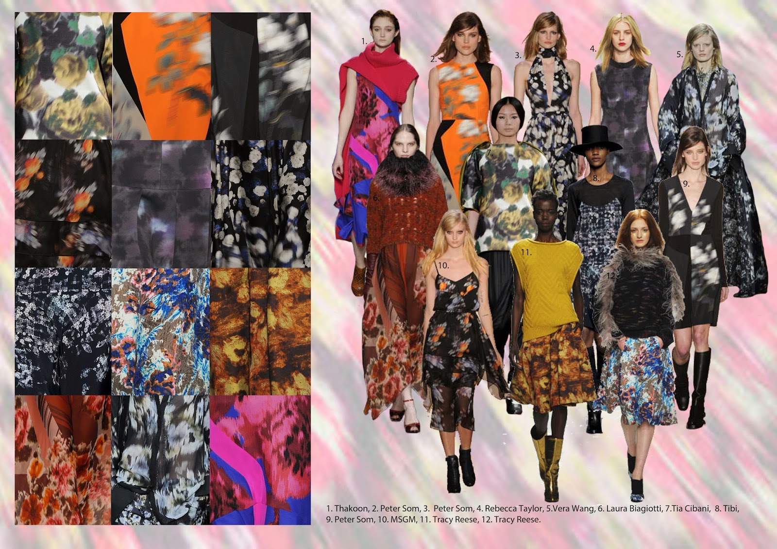 Textile Candy: Womeninmaking competition and runway print trend ...
