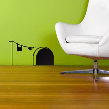 Uniqeu Wall Stickers Ideas for Your Home ~ HOME INSPIRATIONS