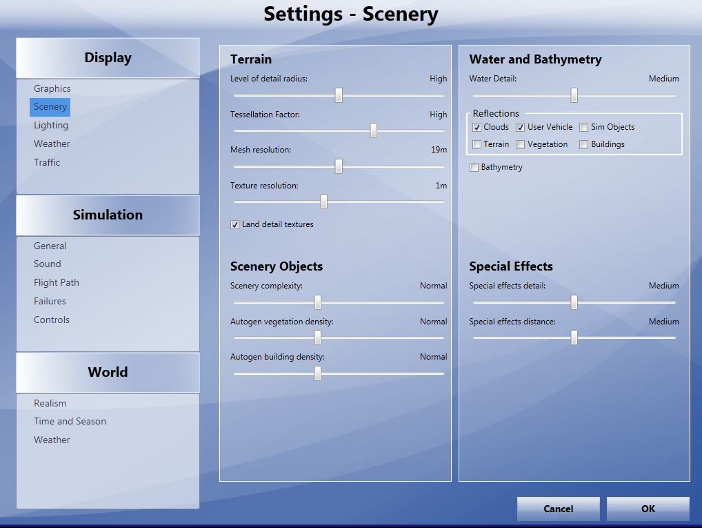 OPCIONES INTERESANTES EN PREPAR3D V2.1 - Tutoriales - Easy Airways Virtual