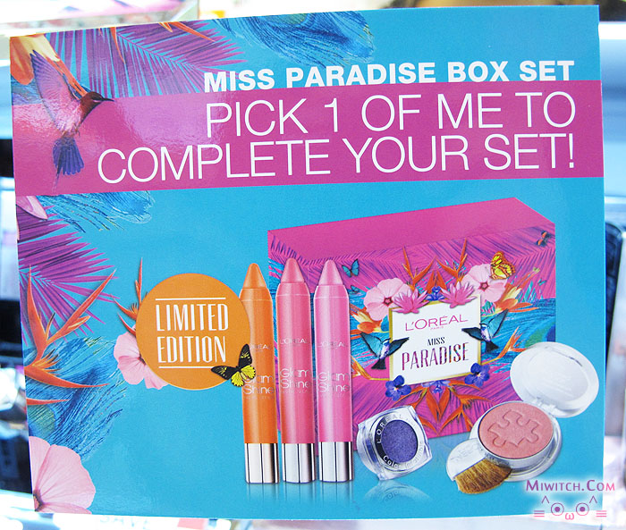 Limited Edition L'Oréal Paris Miss Paradise Box Set