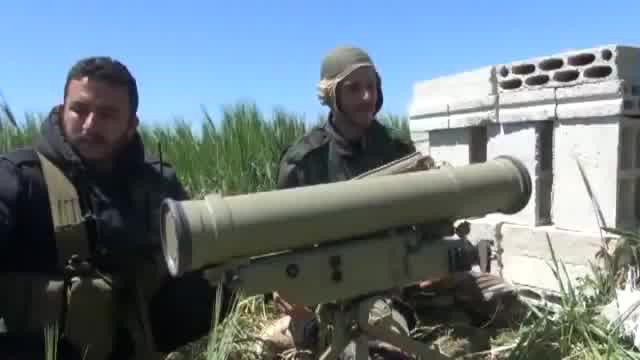 الصواريخ المضادة للدروع المستخدمة في سوريا