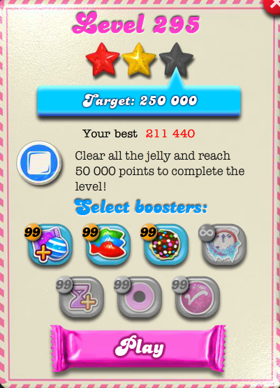 Mr.昇a: [PC]Candy Crush Saga網頁版破關的最強組合~