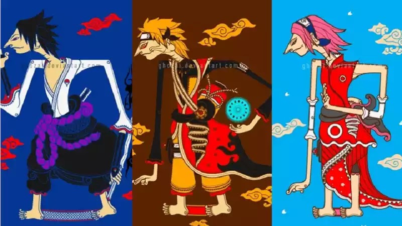 Mari Lihat Naruto Dalam Bentuk Wayang - Serba Ada