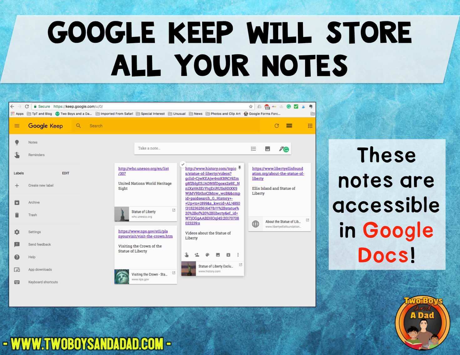 5 Tools That Will Make Your Students Google Docs Pros - Two Boys and a Dad