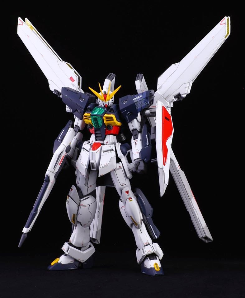 Custom Build: MG 1/100 Gundam Double X + G-Falcon