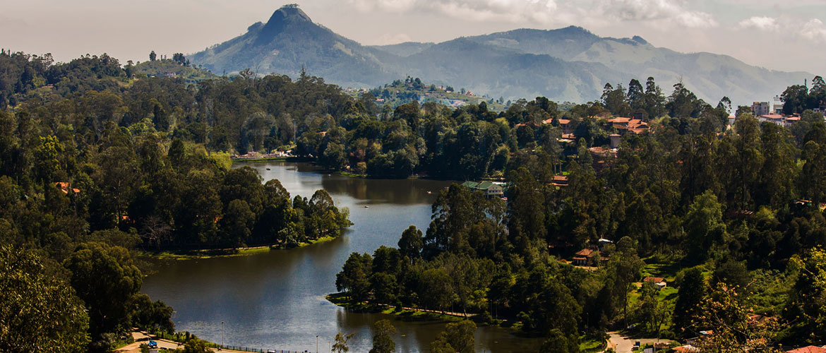 Tamilnadu Tourism: Upper Lake View Point, Kodaikanal
