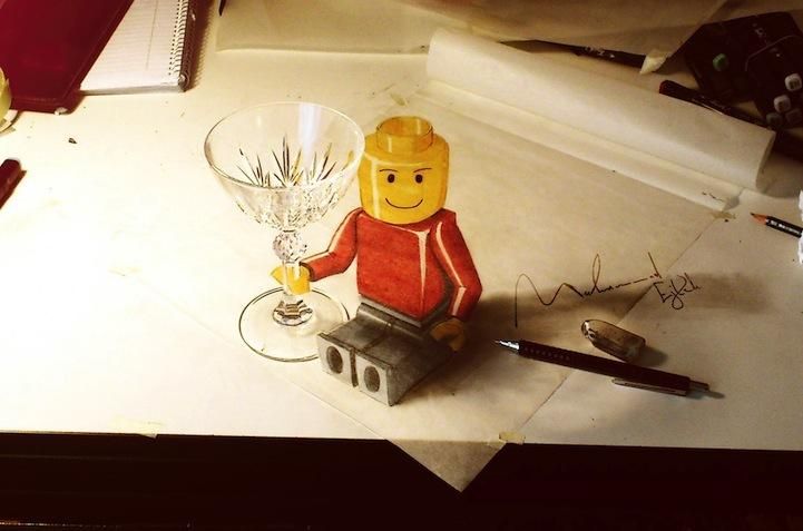 Koolupfun: Unusual 3D Drawings