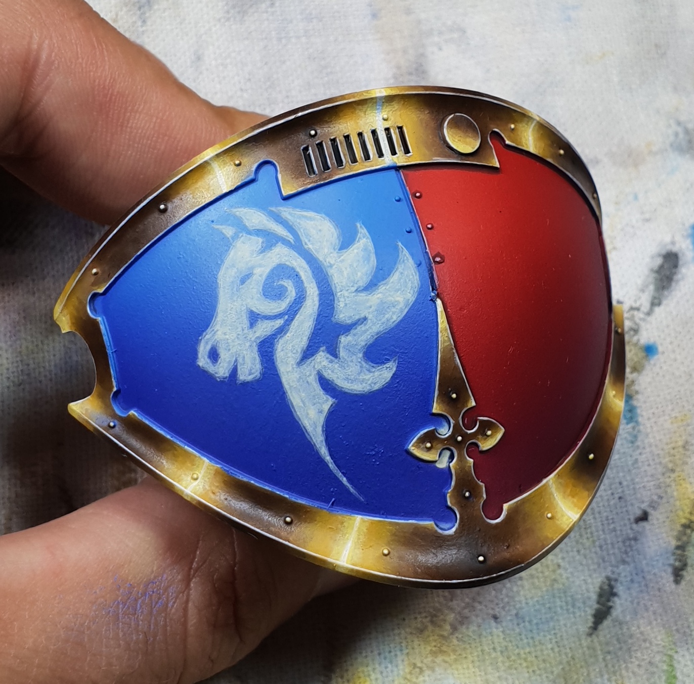 Merlin's Magic Workshop: Imperial Knight Shoulder Pad Gold NMM and ...