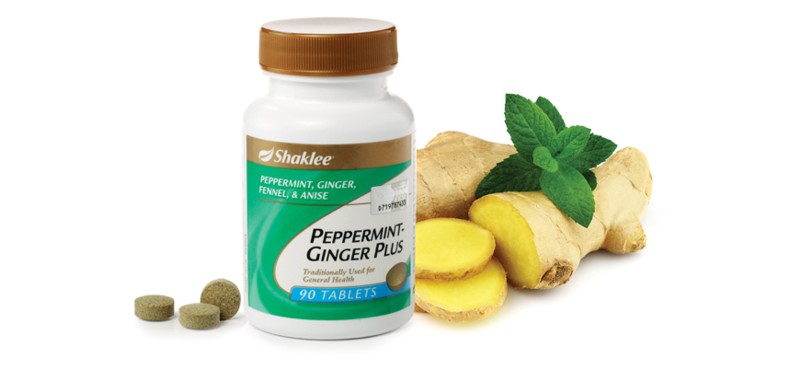 Peppermint-Ginger Plus Melegakan Perut! - Azura Abdul