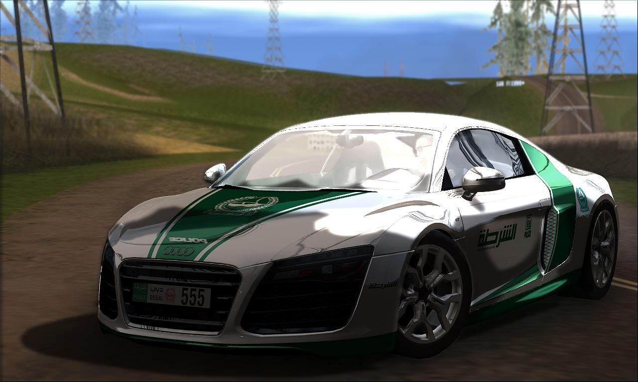 POPO-SPOT: 【W.I.P】2014 Audi R8 Dubai Police