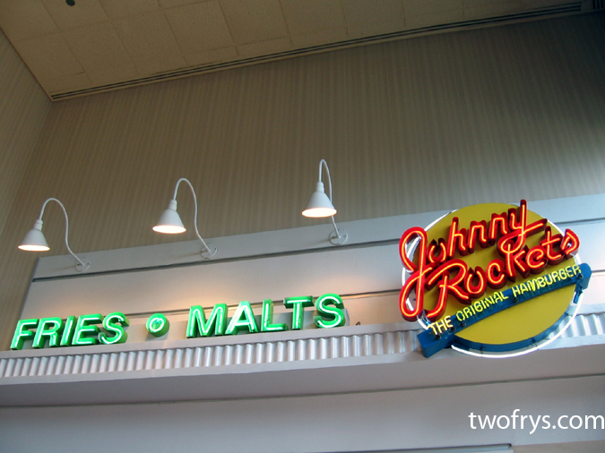 Two Frys: Johnny Rockets at Bally's in Atlantic City, NJ