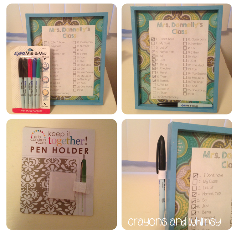 A DIY Class List Check Off PLUS Two Powerpoint Time Saver Tips ...