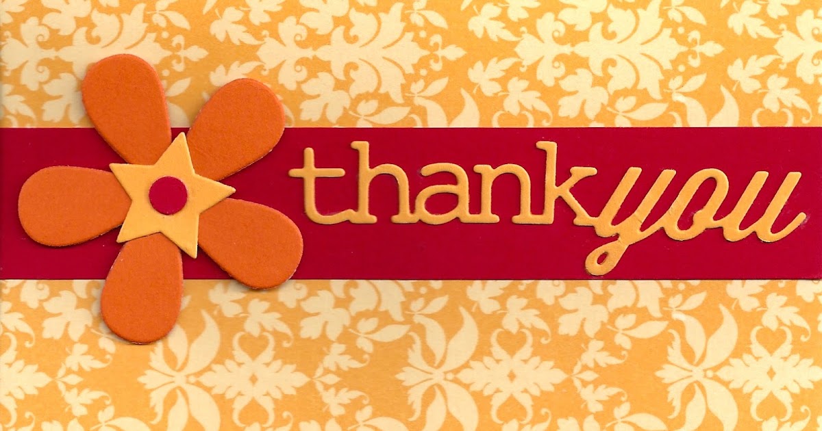 Mostly Markers - Cards: Yellow, Orange, and Red Flower - Thank You