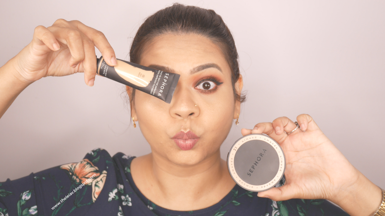 Sephora Matte Perfection Liquid & Powder Foundation Review | TheLeiaV