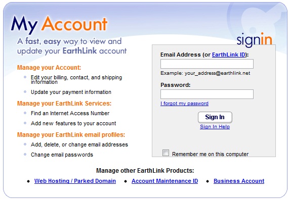 No Snrm From Host On Credit Card Machine: Webmail Hosting Earthlink Net