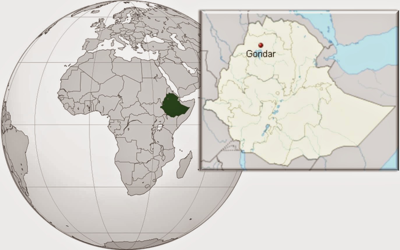 Gondar Map