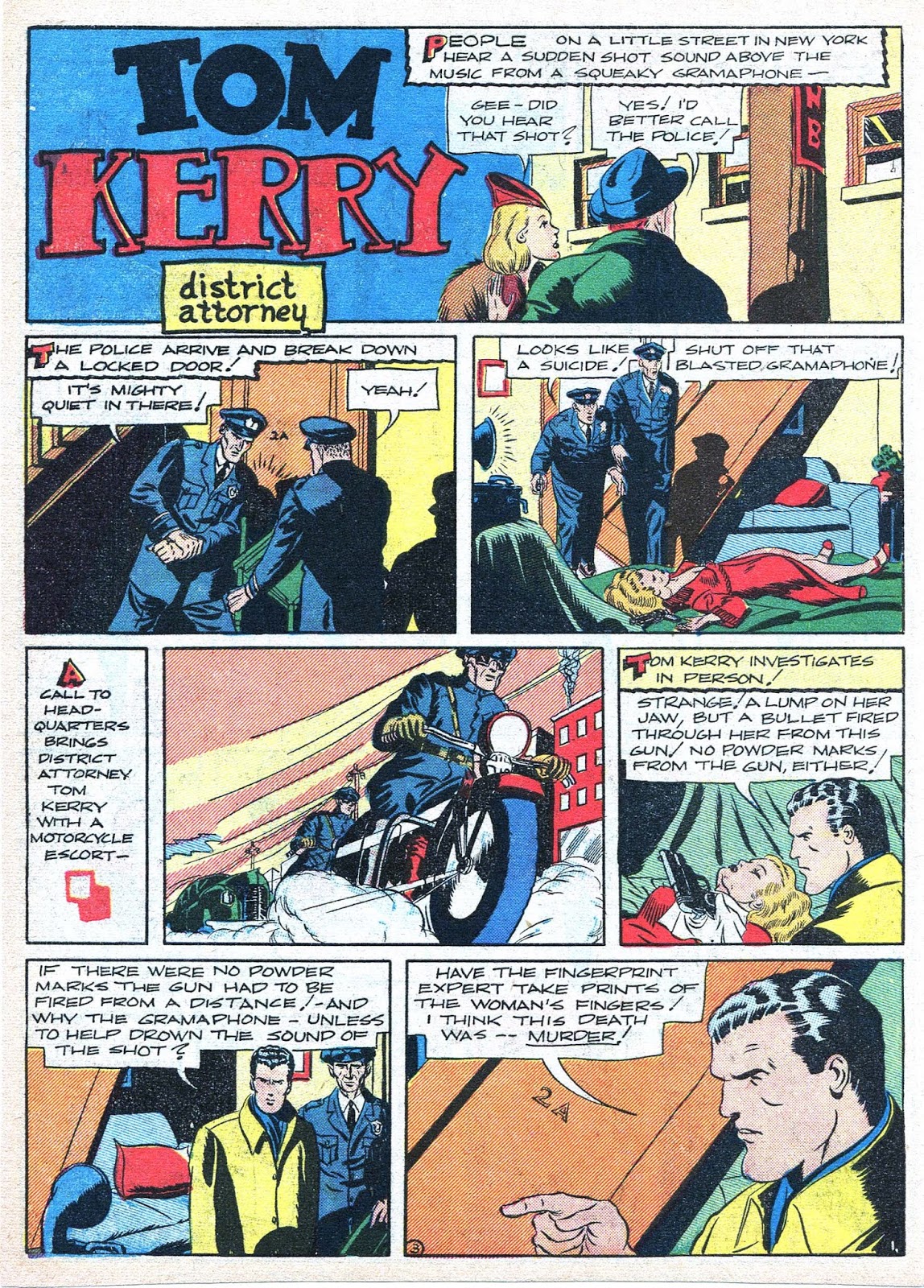 Four-Color Shadows: Tom Kerry, District Attorney-Ken Ernst-1940