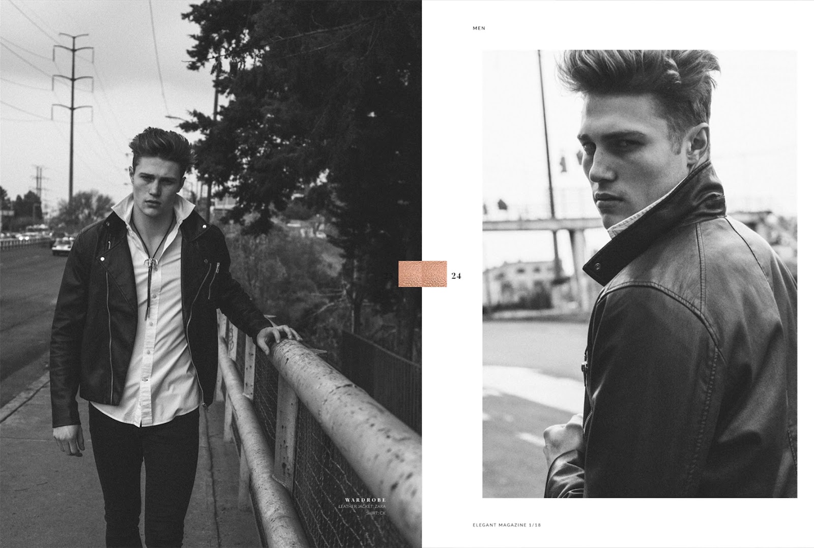 DYLAN TESSONNEAU / ELEGANT MAGAZINE, FEBRUARY 2018 - BANG! Management