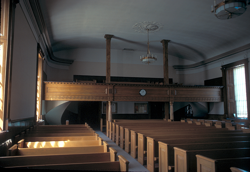 Historic LDS Architecture: Bountiful Tabernacle: Chapel Interior