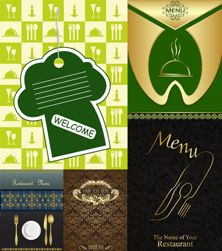 Quality Graphic Resources: Restaurant Menu Cover Designs - 18