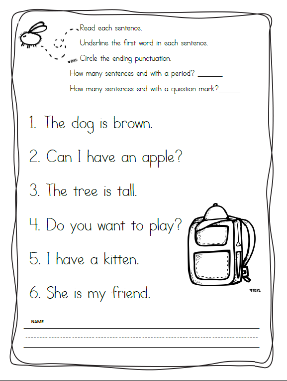 Classroom Freebies Too: Happy Freebie! What is the first word in a ...